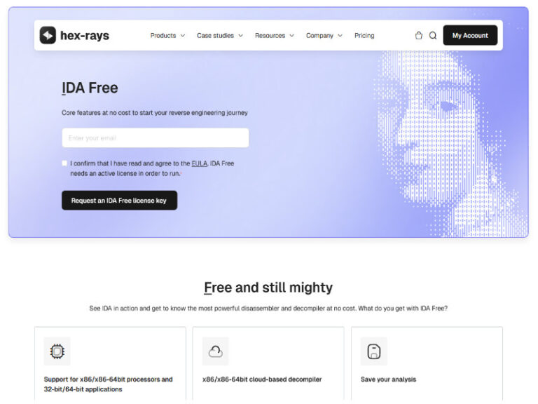 Hex-Rays IDA Free｜無料版ダウンロード＆導入ガイド | UNIPOS(ユニポス) | 海外ソフト ハードの製品調達・コンサルテーションサービス