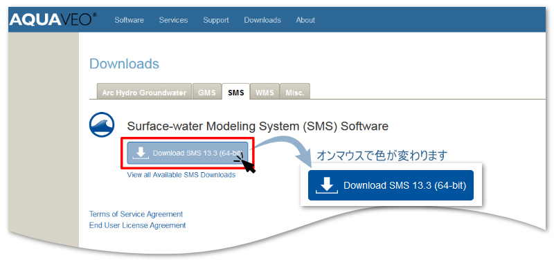 SMS (Surface-water Modeling System) | 沿岸や河川向け 地表水 モデリング ソフトウェア | 海外ソフトウェアの購入ならUNIPOS(ユニポス)